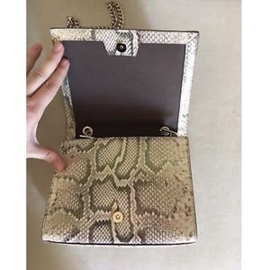Luana | Bags | Nwt Luana Clio Candy Snake Studded Flap Crossbody | Poshmark